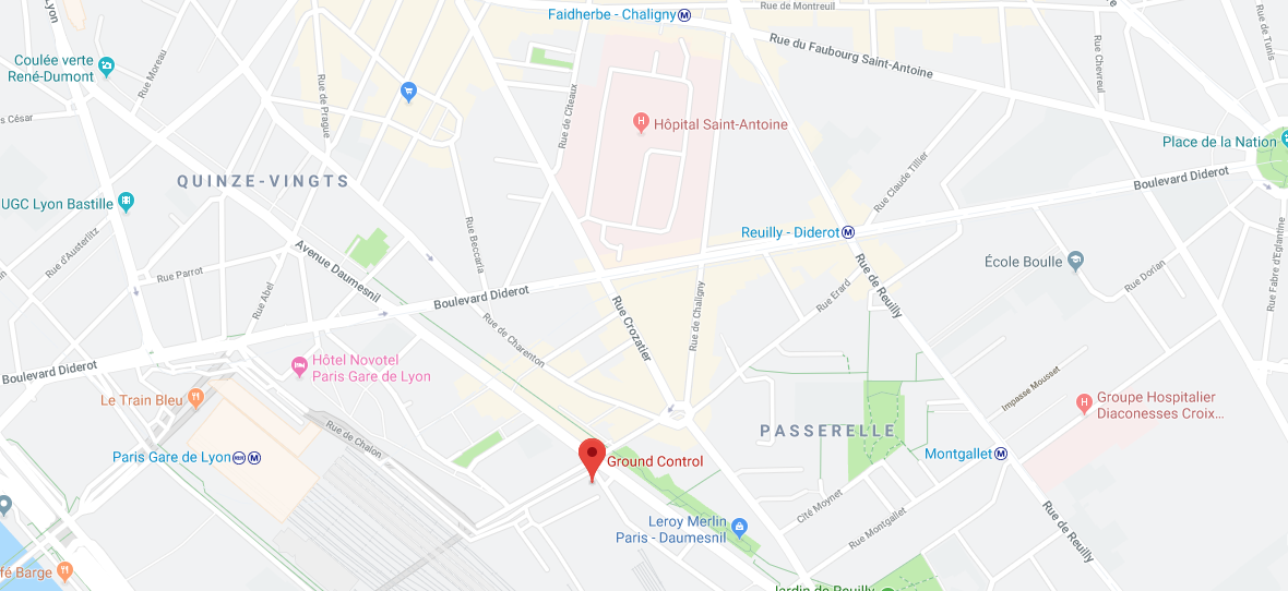 paris gare de lyon - Ground Control | libres & curieux