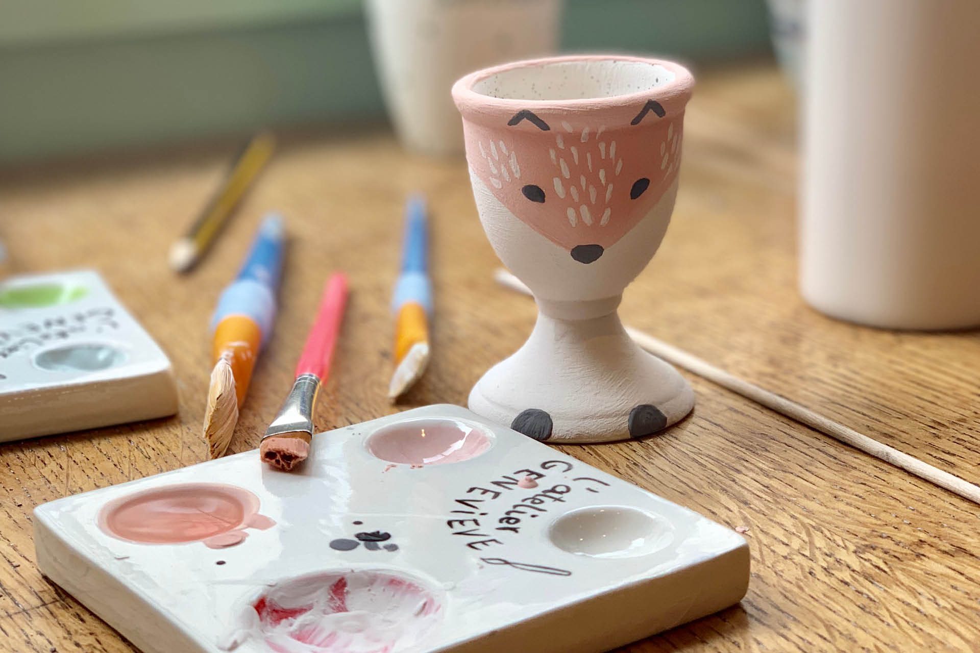 Atelier de peinture sur céramique - Ground Control